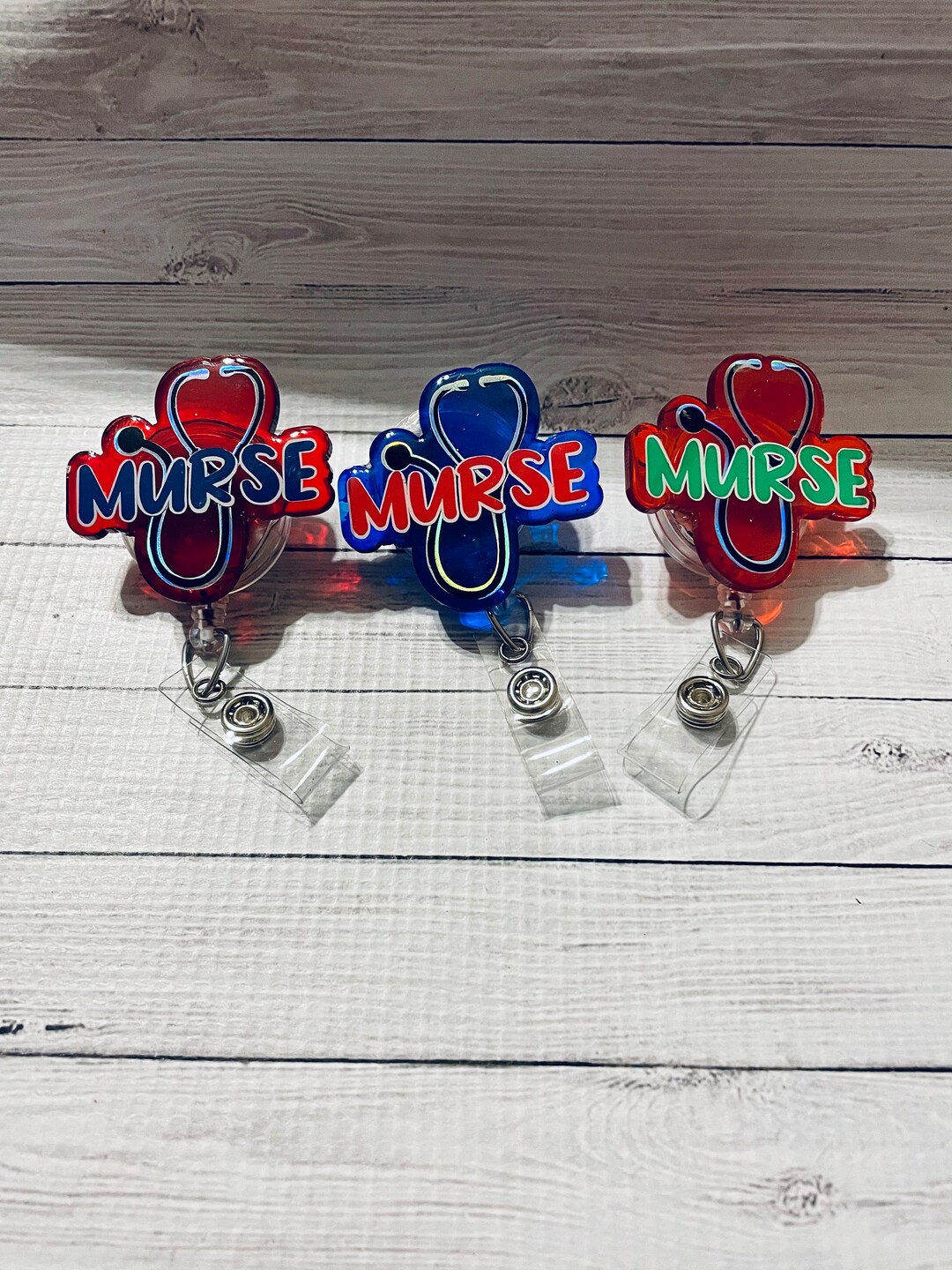 Murse Male Nurse Badge Reel - Etsy