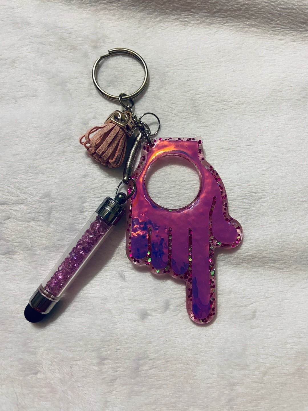 Custom Color Pointer Finger Button Pusher With Stylus - Etsy