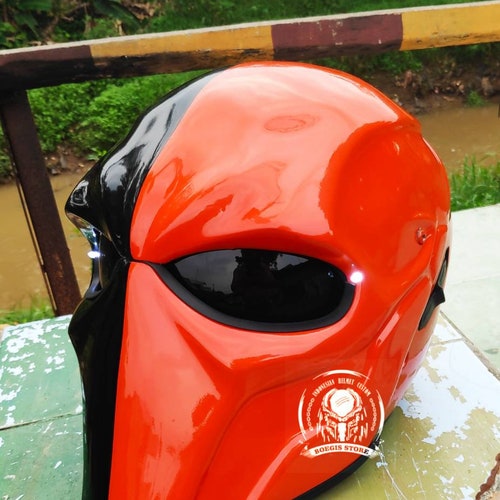 Deathstroke Two Face Motorcycle Helmet Custom DOT and ECE - Etsy