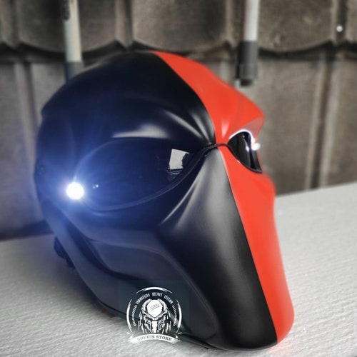 New Arrivals Deathstroke Skull Helmet Character Black Orange - Etsy