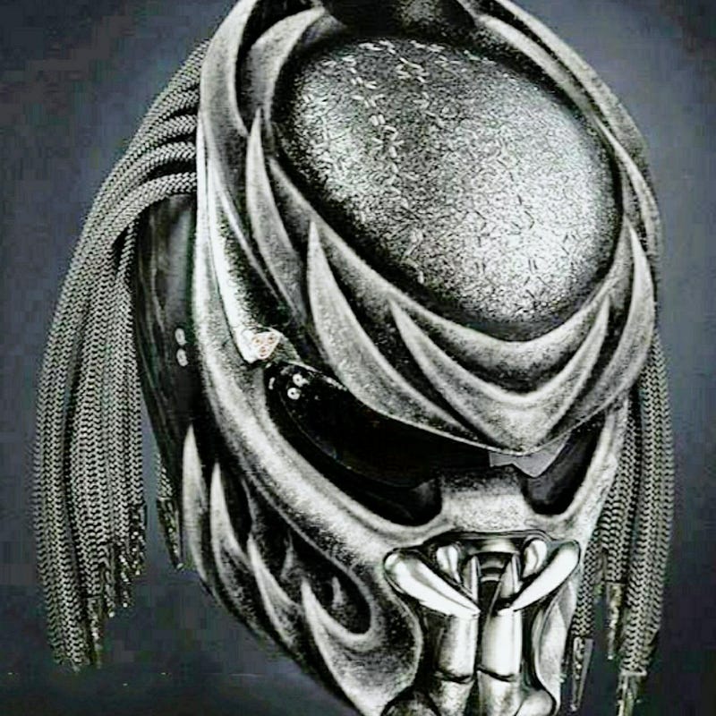 Predator Helmet - Etsy