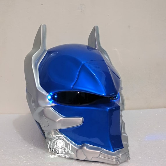 Custom Batman Motorcycle Helmet