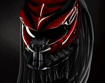 The Black Demon Skull Motorcycle Helmet Custom DOT and ECE Approved - Etsy