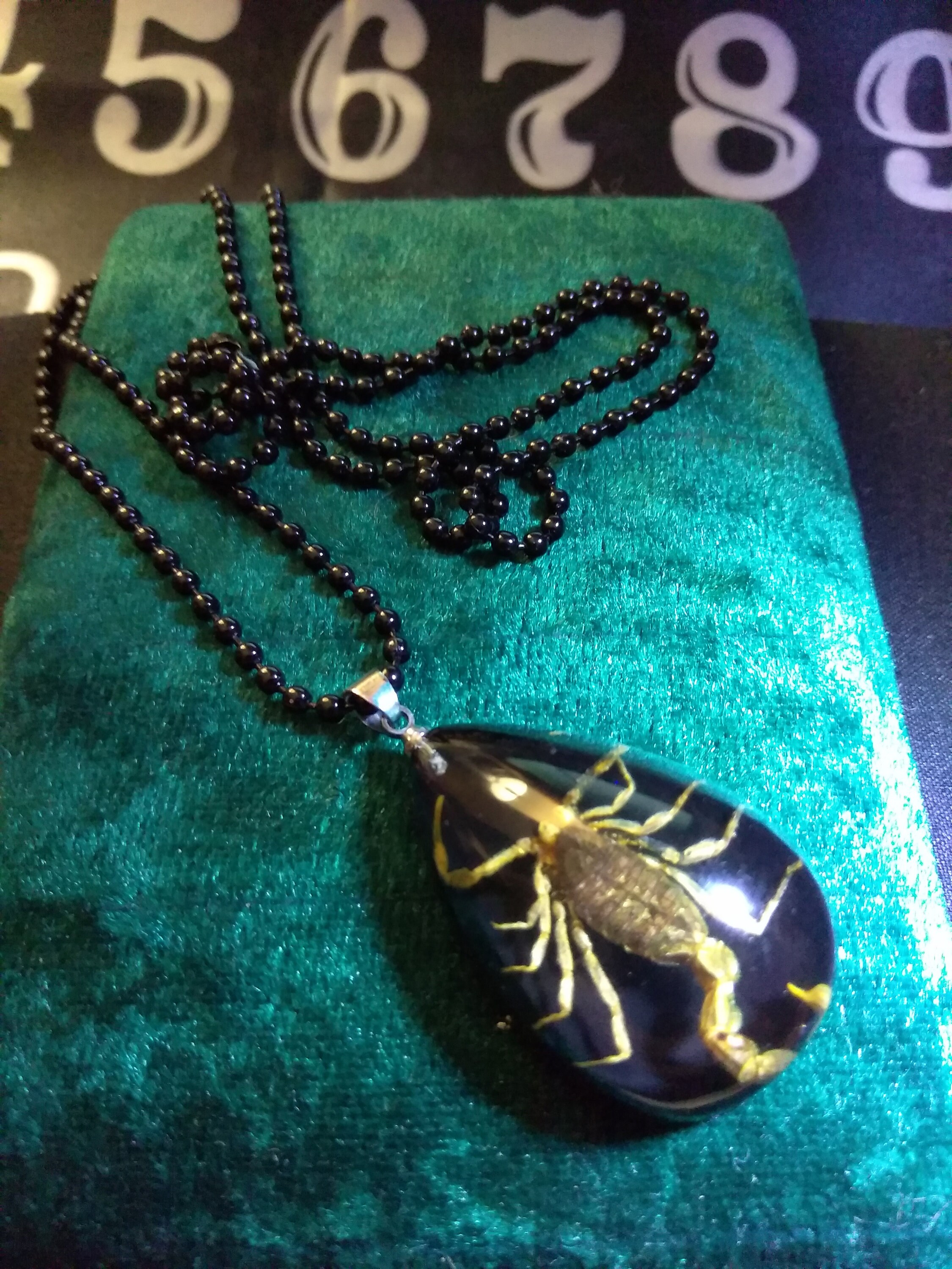 EXQUISITE Sila DJINN Spirit SCORPIAN Pendant Chain Amulet - Etsy