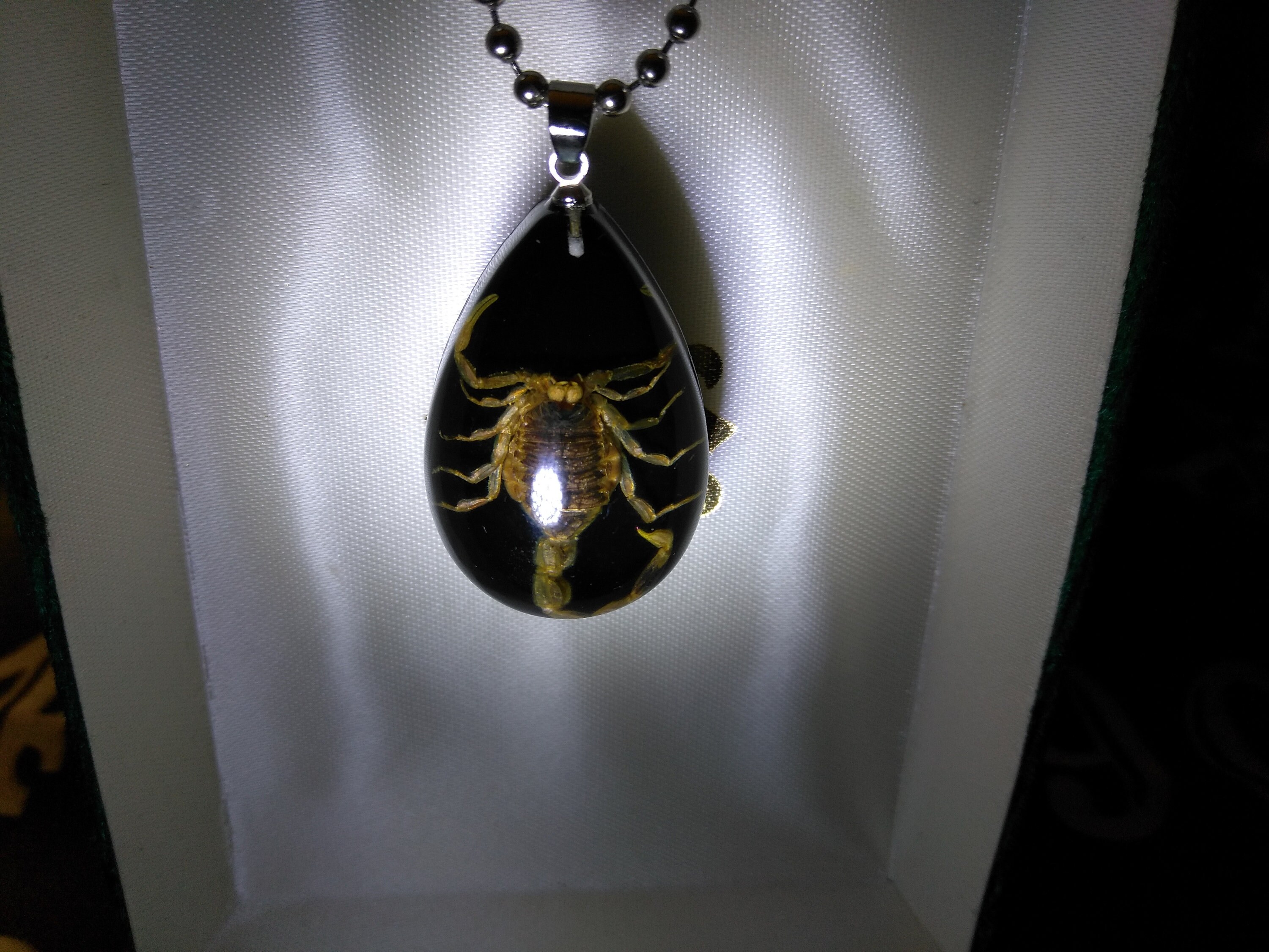 EXQUISITE Sila DJINN Spirit SCORPIAN Pendant Chain Amulet - Etsy