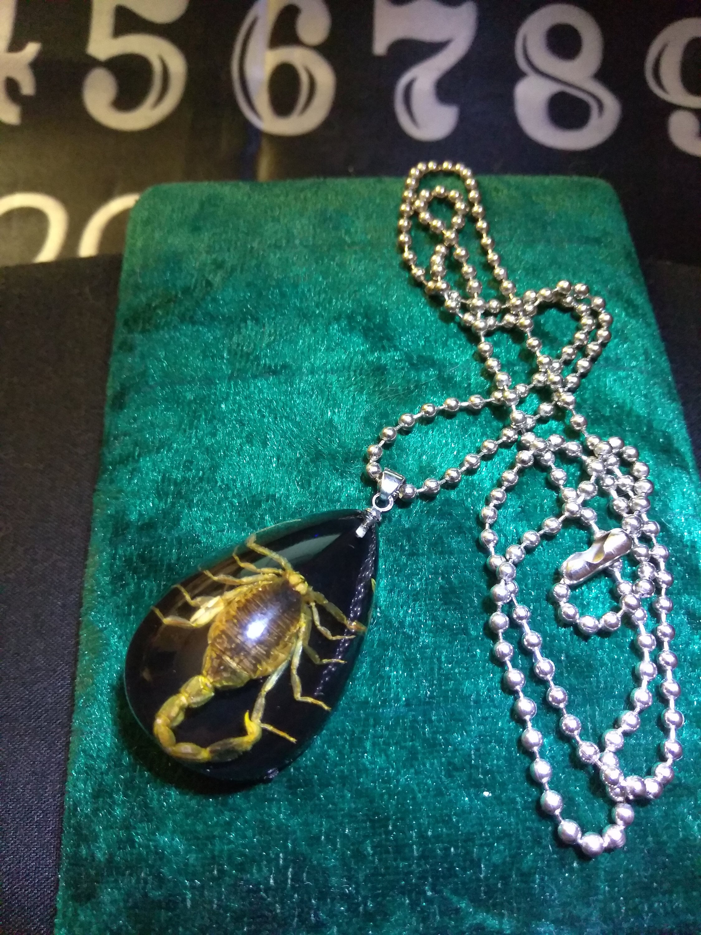 EXQUISITE Sila DJINN Spirit SCORPIAN Pendant Chain Amulet - Etsy