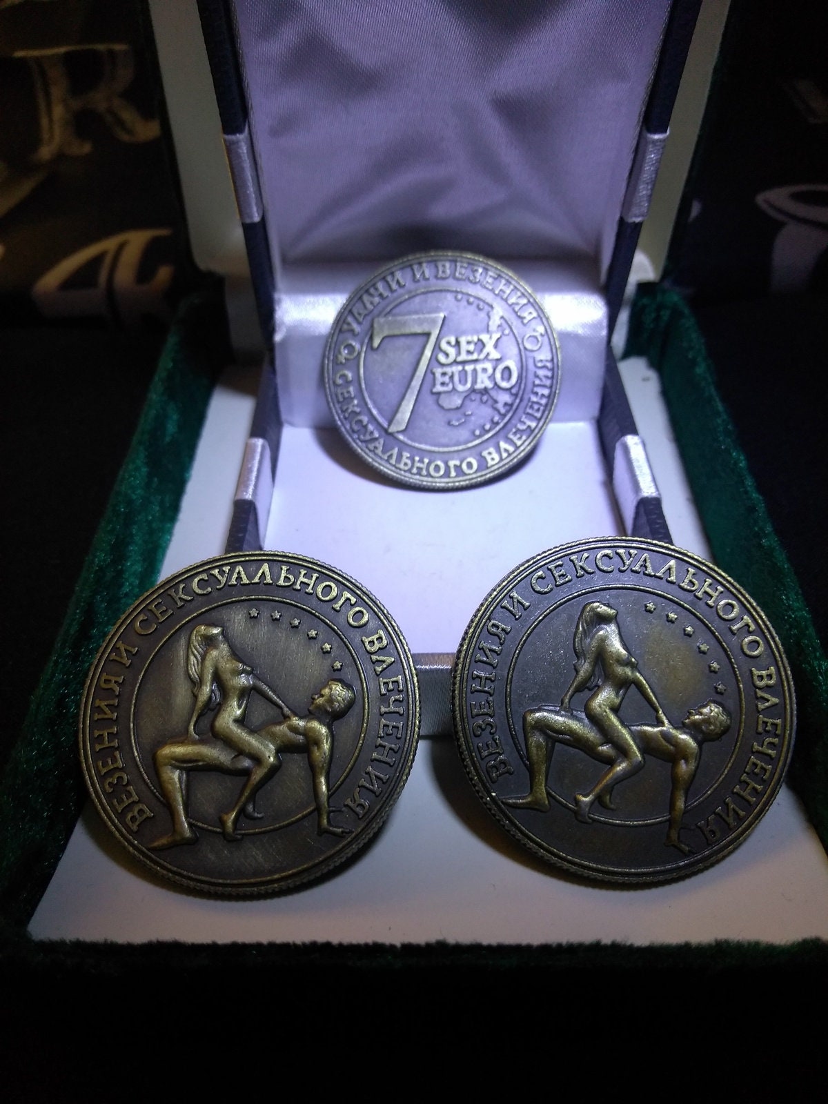 Rare Intriguing Cast COINS/AMULETS of Sexual - Etsy UK