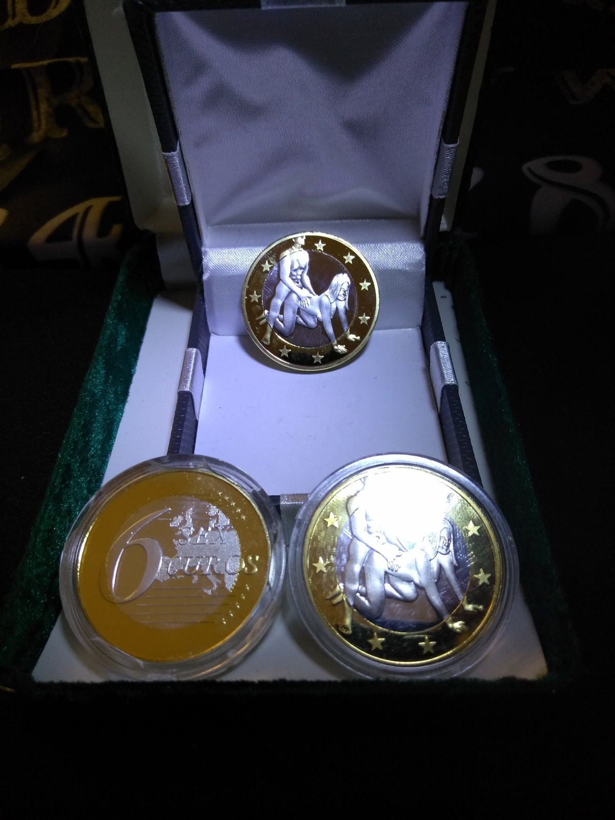 Rare Intriguing Cast COINS/AMULETS of Sexual Gratifications Make Your ...