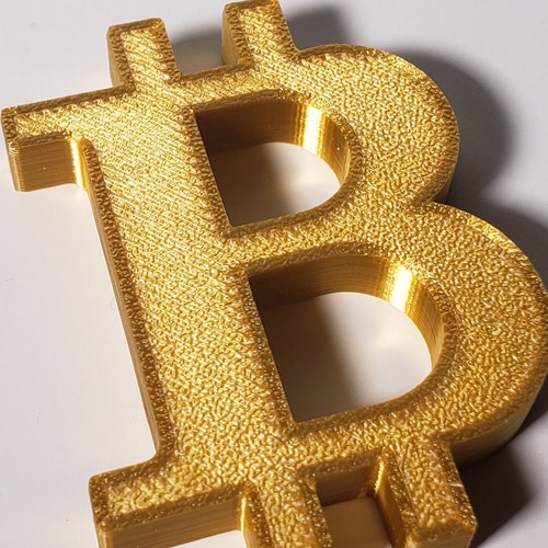 Bitcoin Magnet BTC Magnet Bitcoin Logo Magnet 3D Printed - Etsy