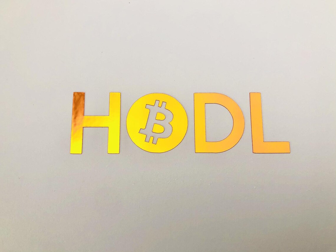 BTC Cryptocurrency Car Decal Window Sticker Bitcoin Bumper - Etsy