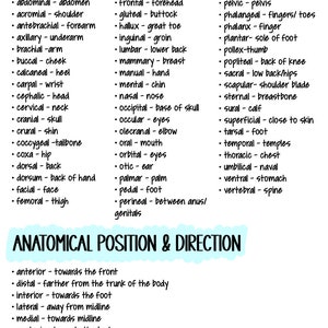 ATI TEAS 7 Exam Study Guide - Anatomy & Physiology | ATI Teas 7 Anatomy ...