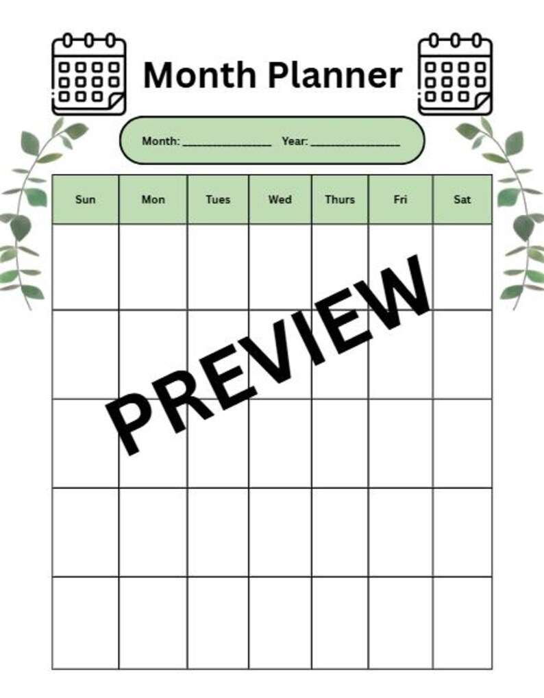 Planner Bundle | Daily + Weekly + Monthly Planner + Task Rewards Page ...