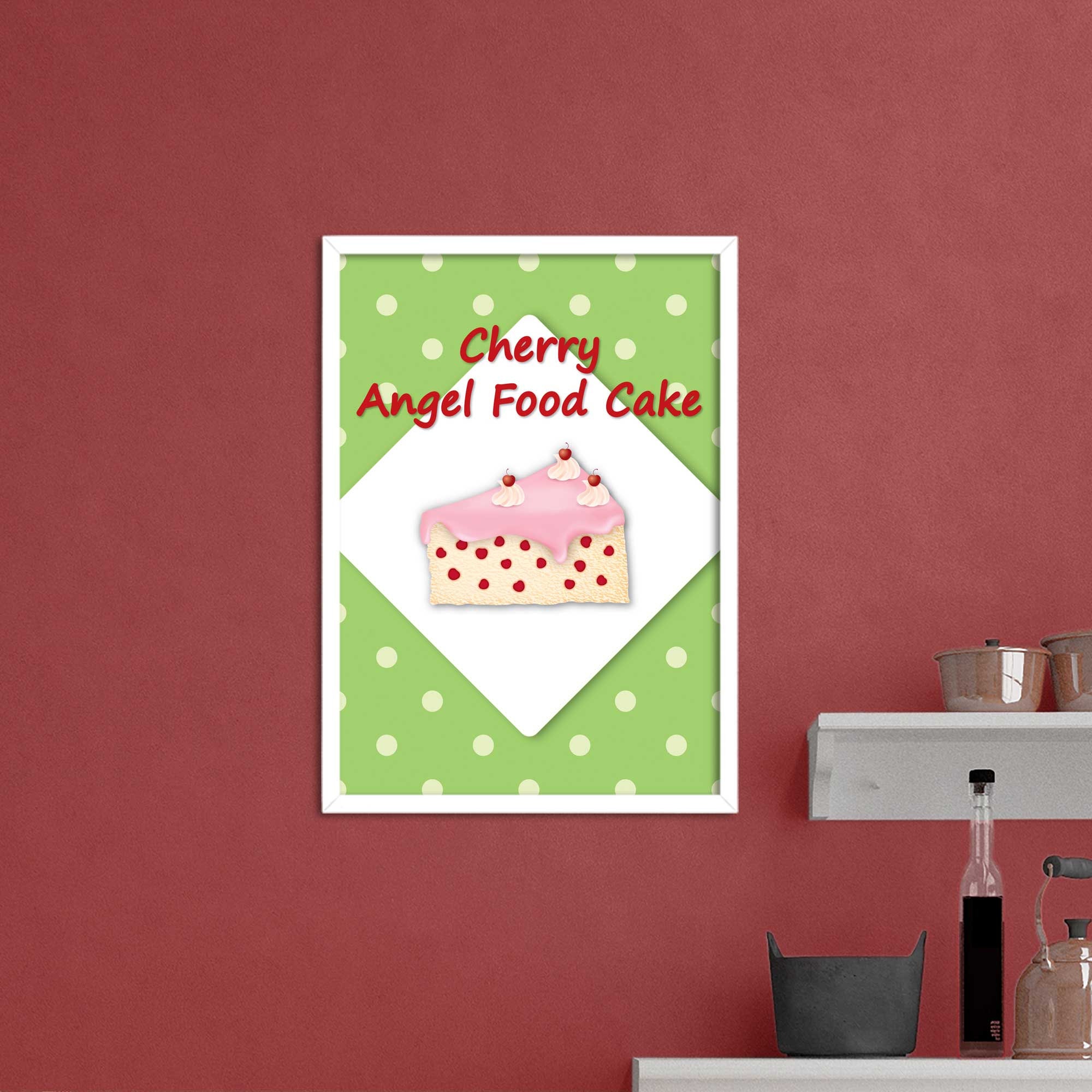 Cake Art Retro Style Kitchen Food Art Printable Sweet Dessert Digital ...