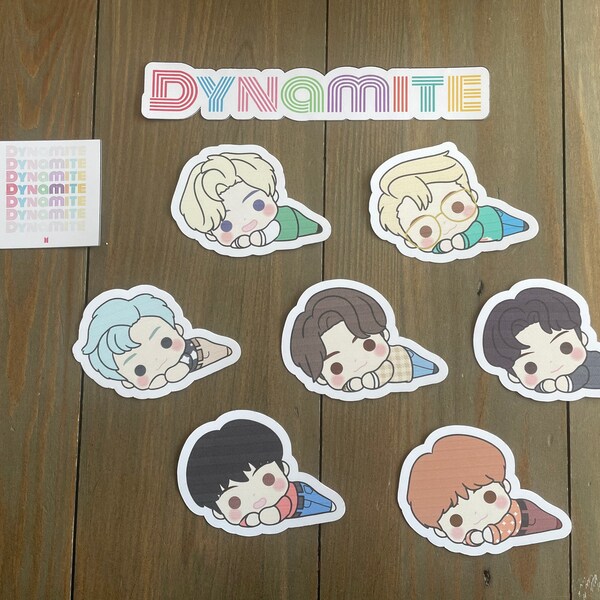 Bts Dynamite Sticker - Etsy