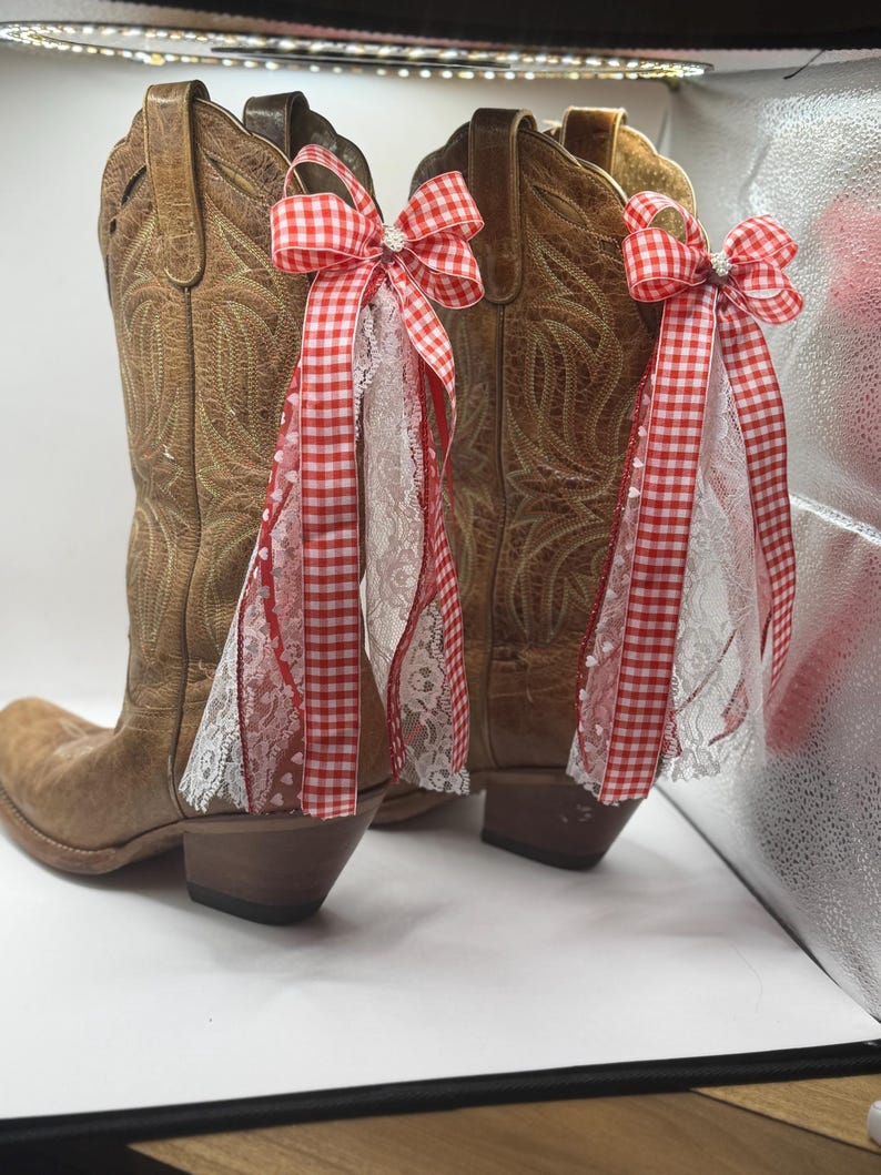 Boot Bows: Dress up Your Boots, Pair - Etsy