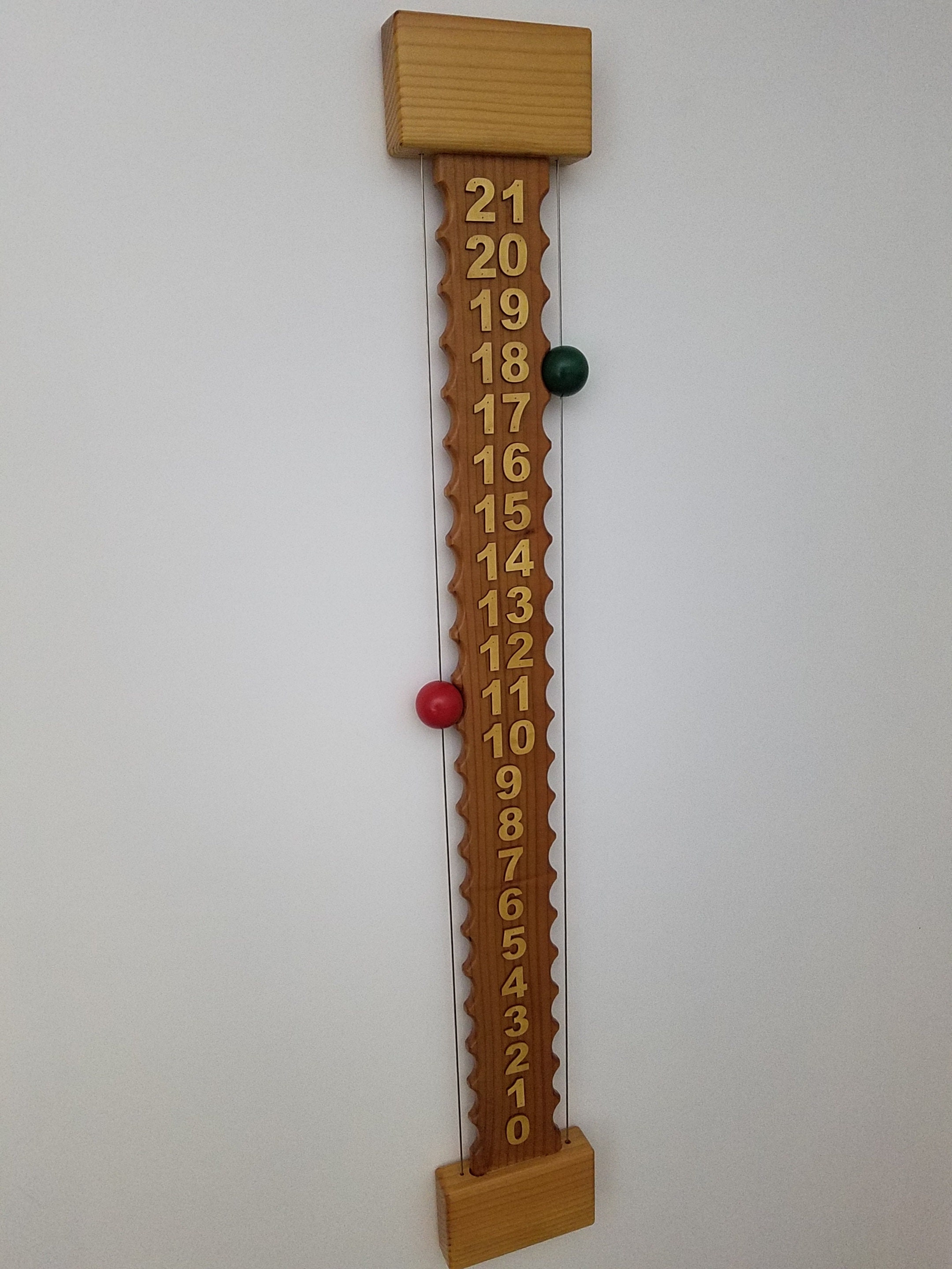 0-21 Bocce Scoreboard Vertical, by All Things Bocce, Indoor/outdoor - Etsy