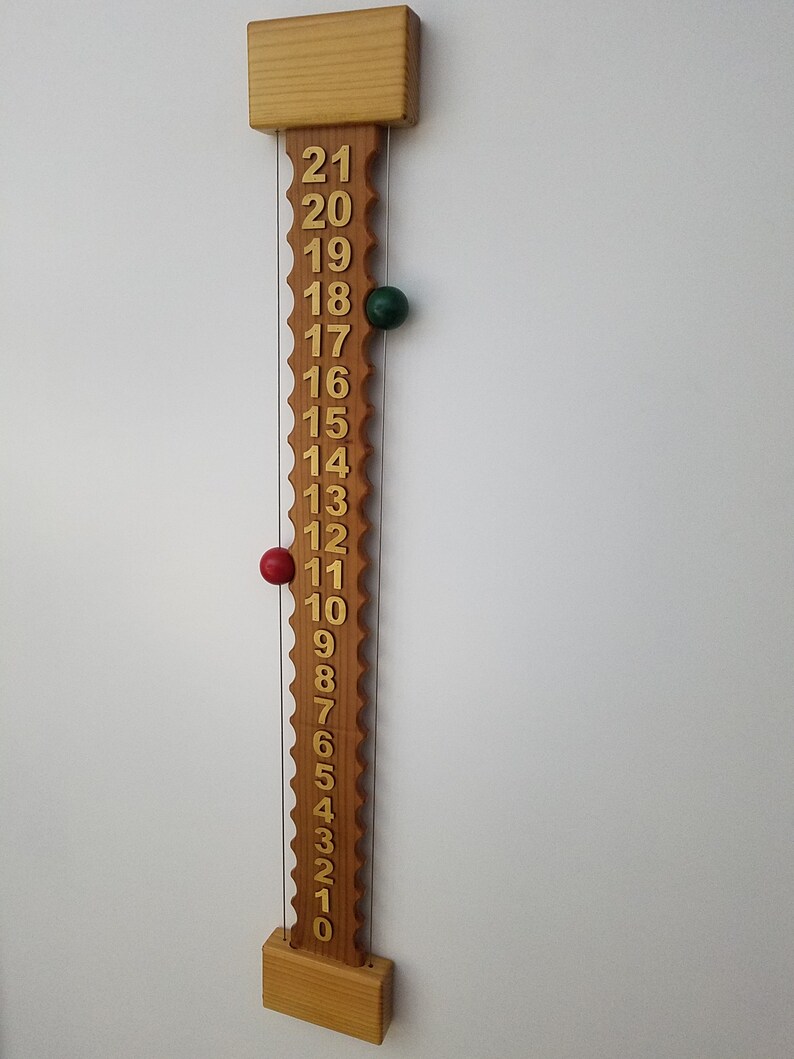 0-21 Bocce Scoreboard Vertical, by All Things Bocce, Indoor/outdoor - Etsy