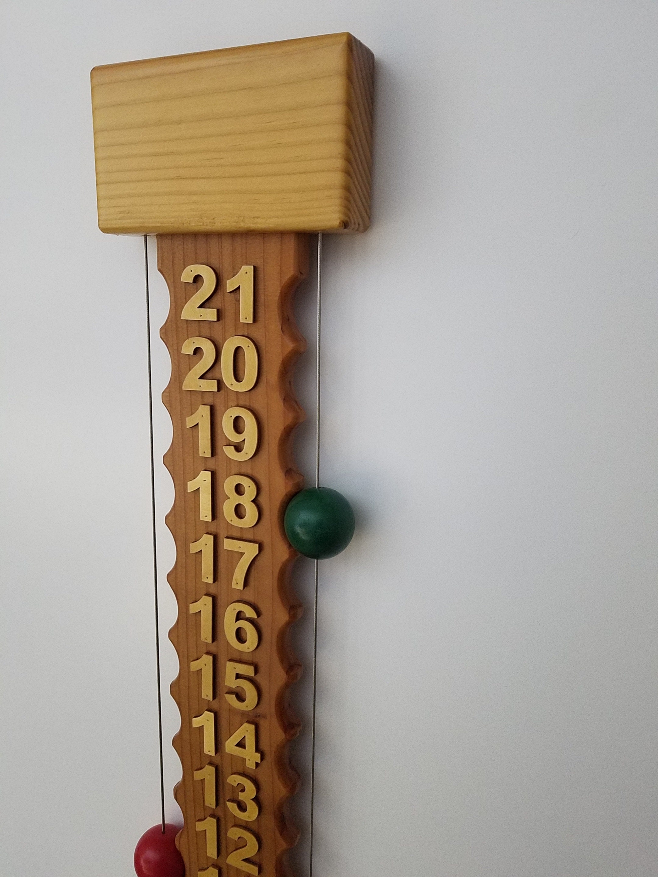 0-21 Bocce Scoreboard Vertical, by All Things Bocce, Indoor/outdoor - Etsy