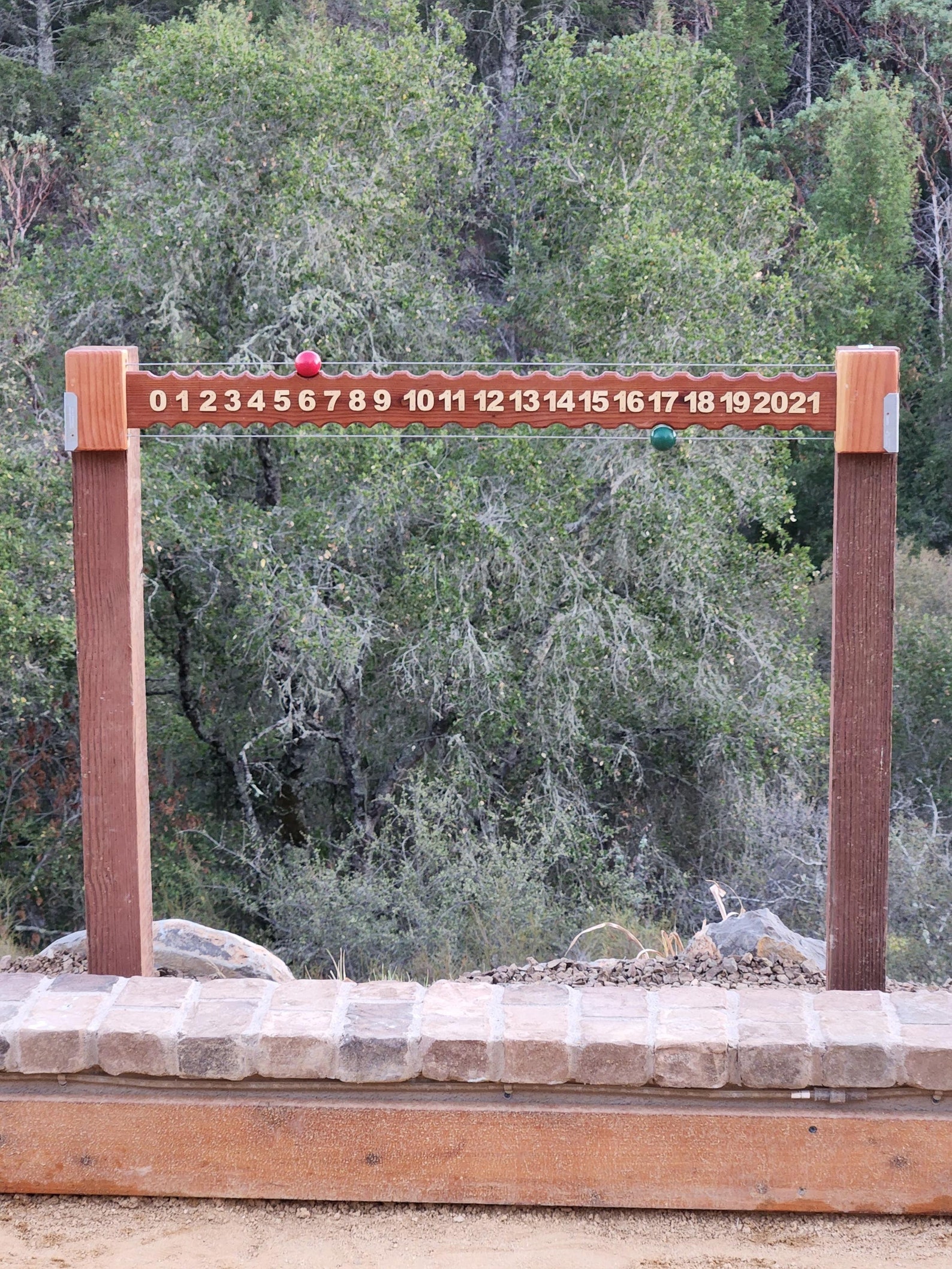 Bocce Ball Scoreboard Numbered 0-21 Horizontal , All Things Bocce ...