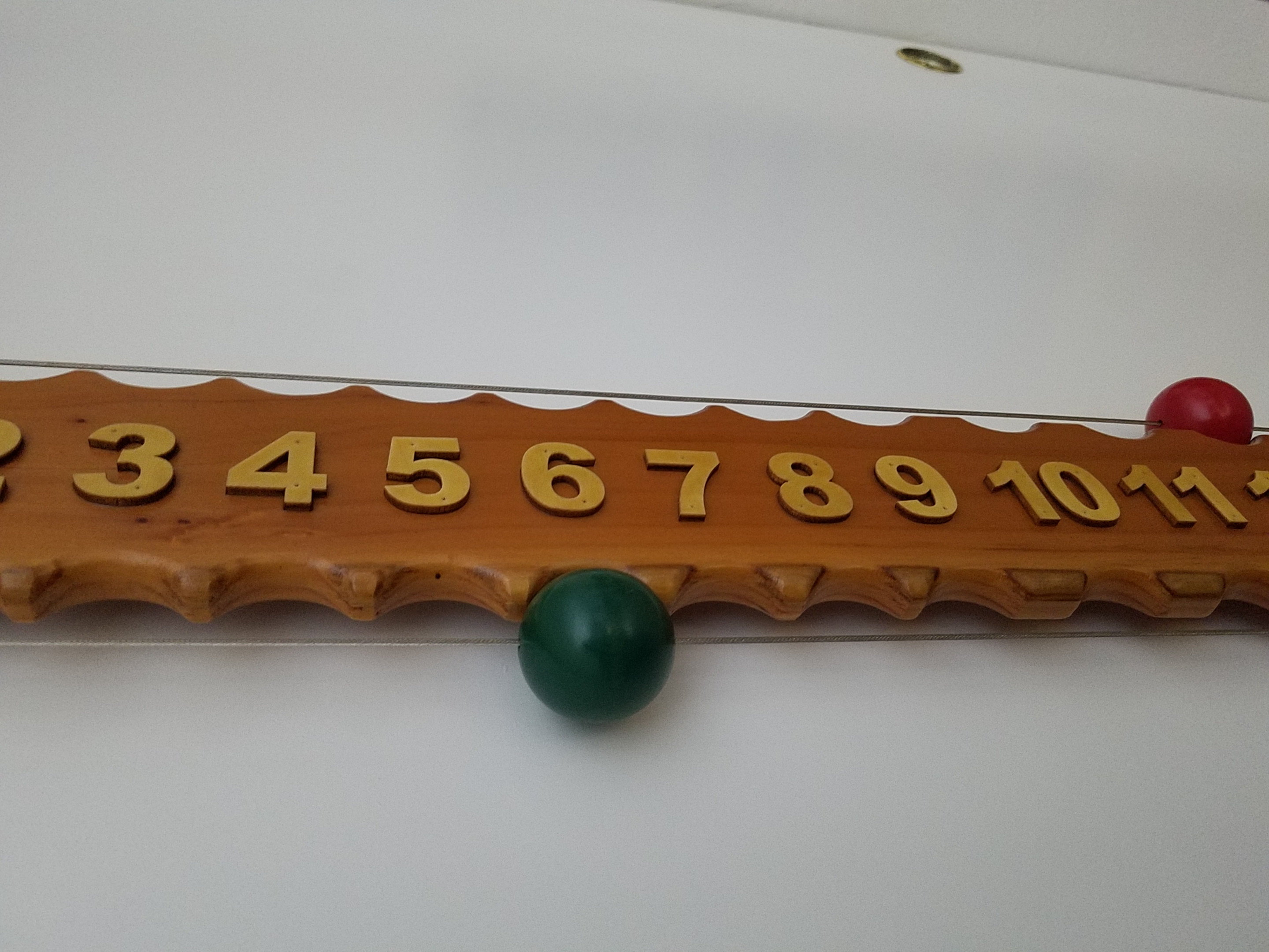 Bocce Ball Scoreboard Numbered 0-21 Horizontal , All Things Bocce ...