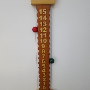 Bocce Ball Scoreboard Numbered 0-15 Vertical Design, All Things Bocce ...