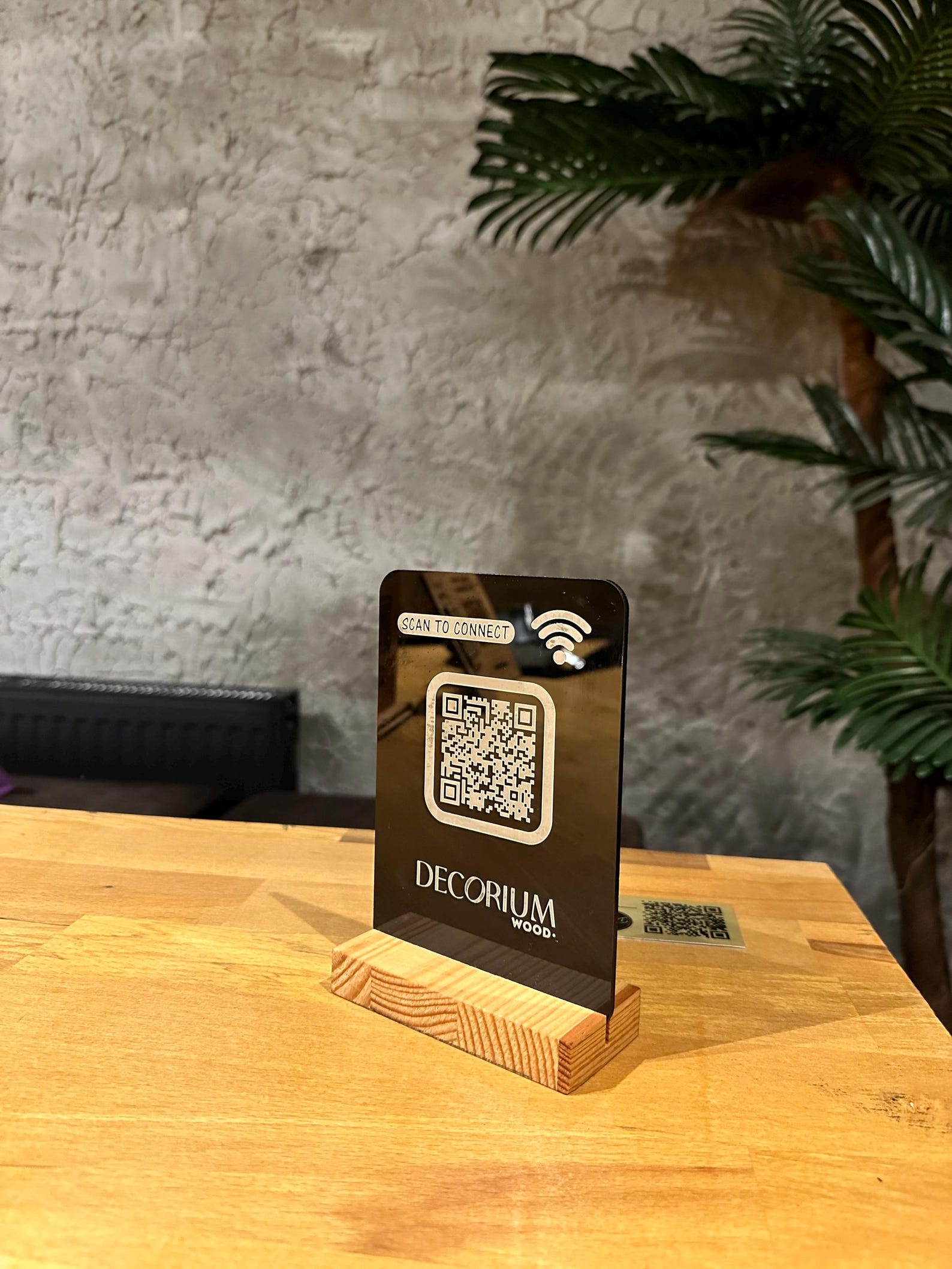 Wooden QR Code Menu,qr Code Restaurant Menu,custom QR Code Menu,social Media Qr Code,rustic Qr ...