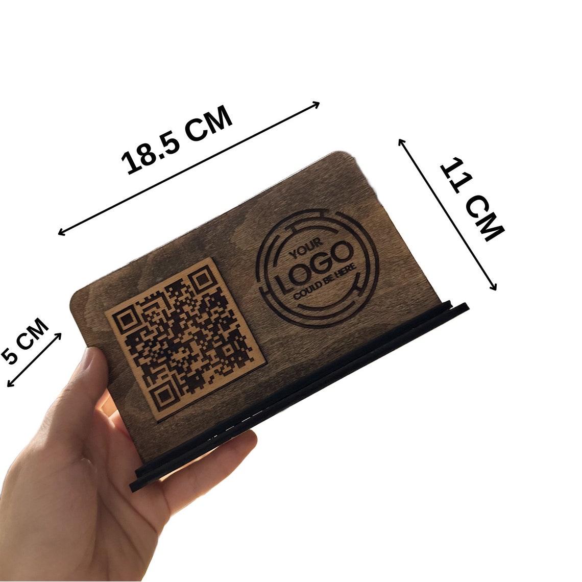 Wooden QR Code Menu,qr Code Restaurant Menu,custom QR Code Menu,social ...