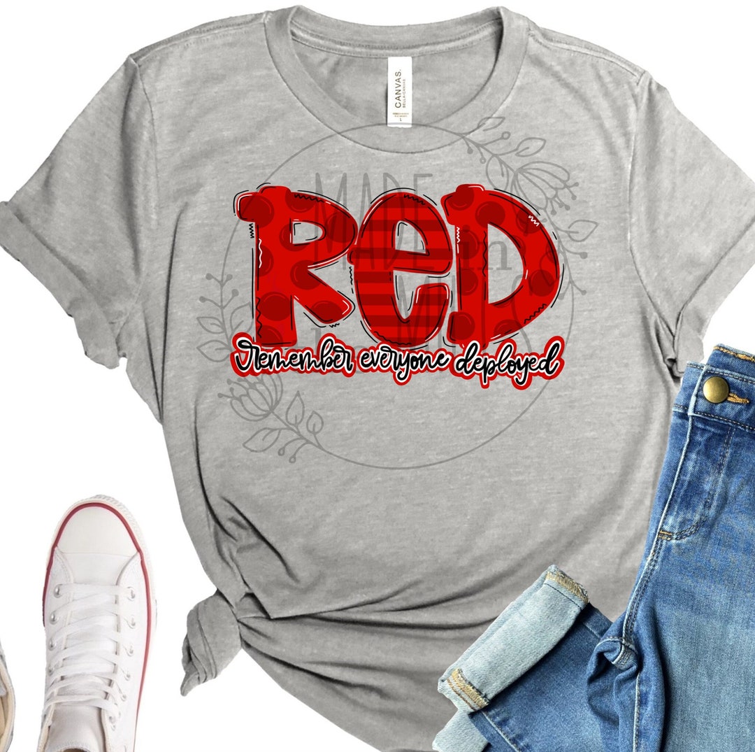 Support Our Troops | We Wear Red Fridays | Red | Remember Those ...