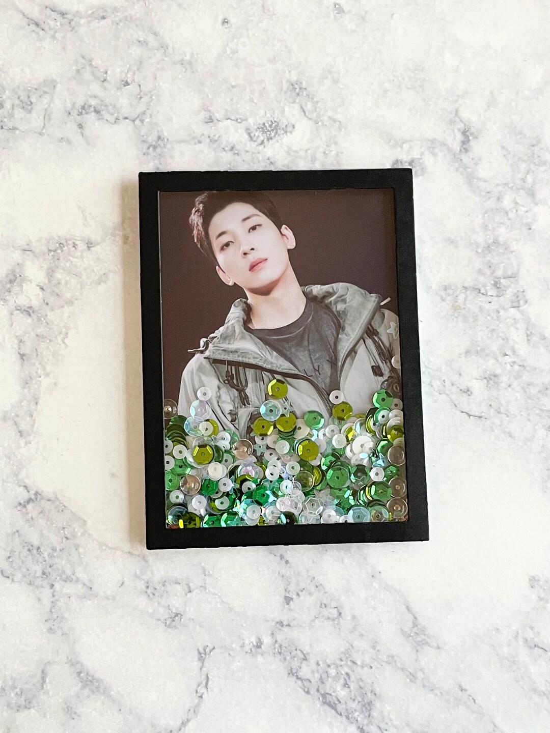 Seventeen Wonwoo Handmade Shaker Card greeting Card, Birthday Card ...