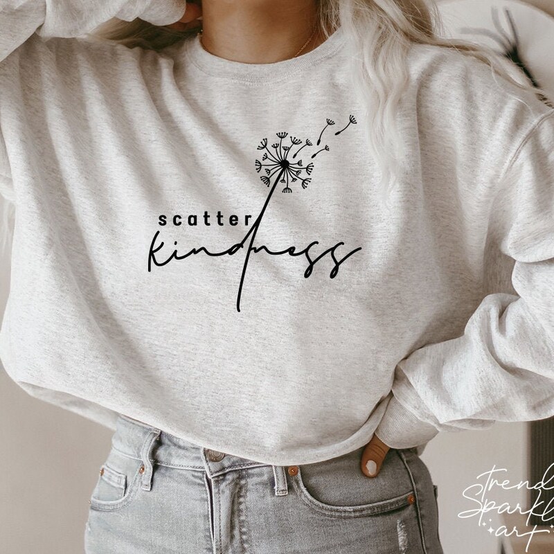 Scatter Kindness Svg - Etsy