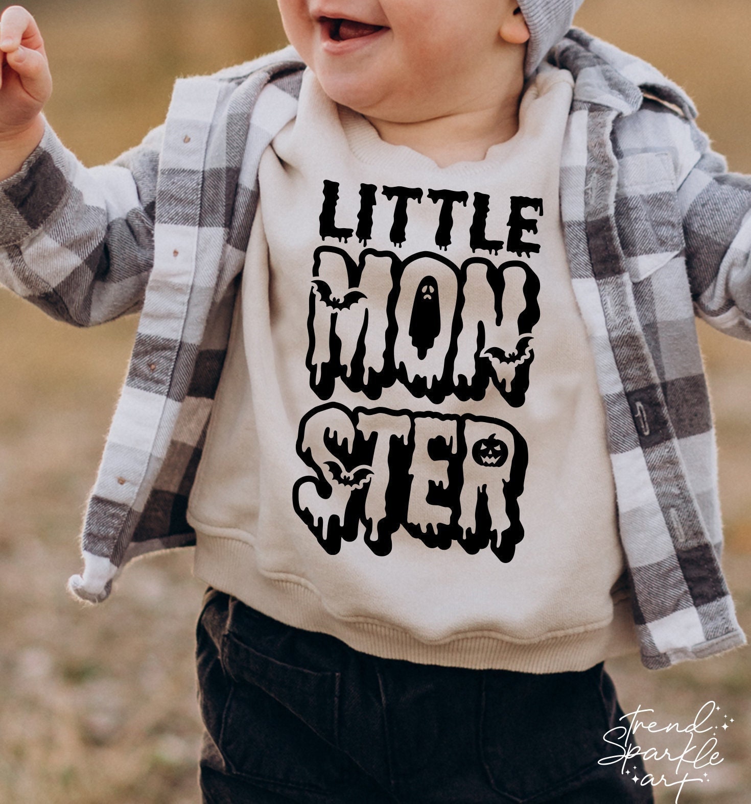 Little Monster SVG PNG Kid Halloween Svg Spooky Mini Svg - Etsy