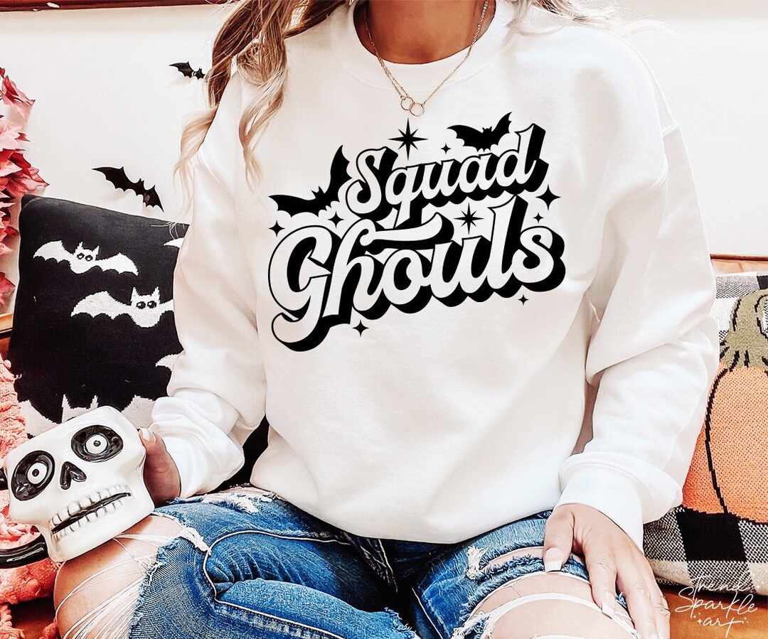 Squad Ghouls SVG, PNG, Ghoul Gang Svg, Ghoul Svg, Let's Go Ghouls ...