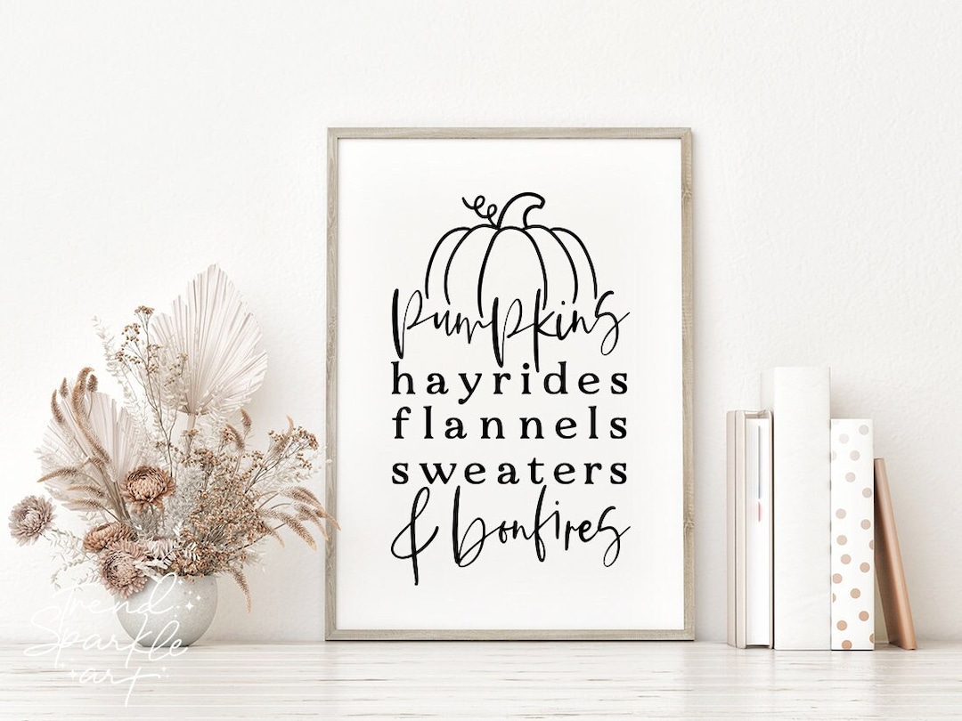 Fall Things List Svg, Favorite Fall Things Svg, Fall Bucket List Svg ...