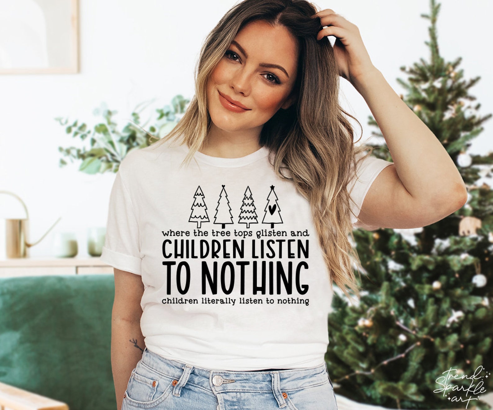 Children Listen to Nothing SVG PNG Tree Tops Glisten Svg - Etsy
