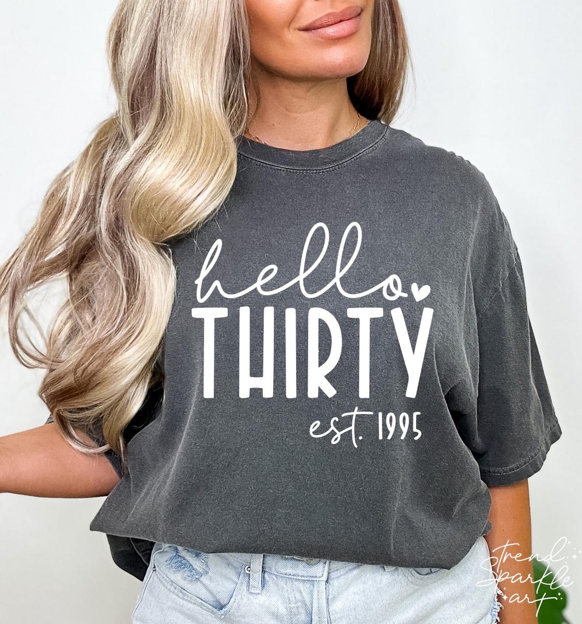 Hello Thirty SVG, PNG, 30th Birthday Svg, 30th Birthday Shirt Svg ...