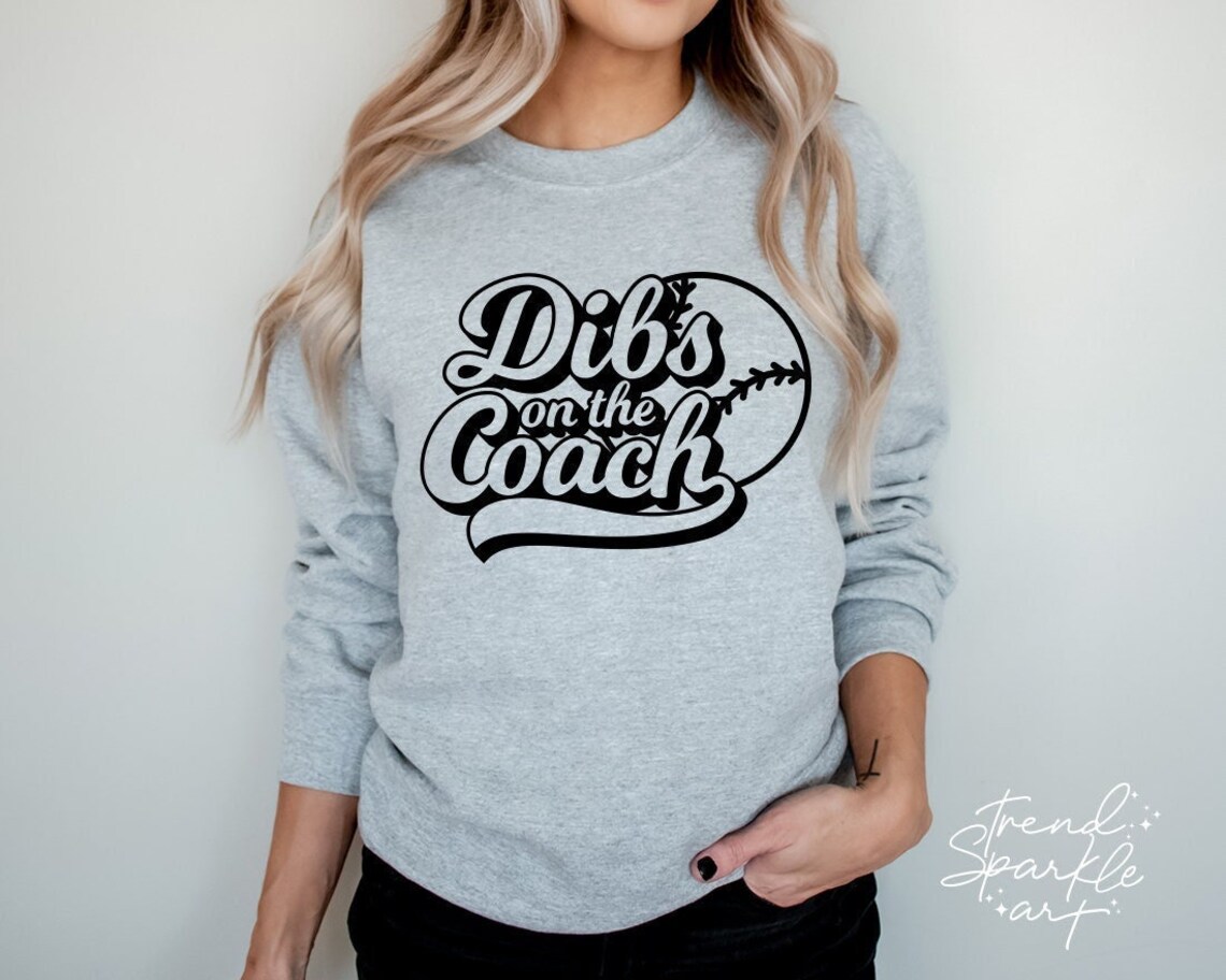 Dibs on the Coach Baseball SVG PNG Baseball Coach Svg - Etsy