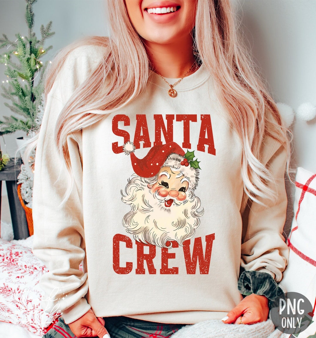 Sublimación PNG de Santa Crew Png de Navidad Sublimación de - Etsy España