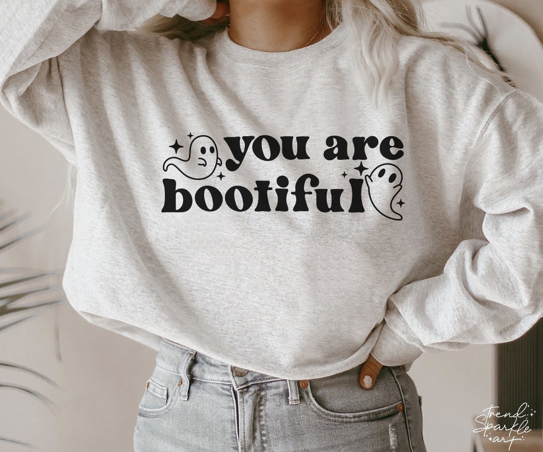Bootiful SVG PNG Boo Tiful Svg Halloween Svg You're - Etsy