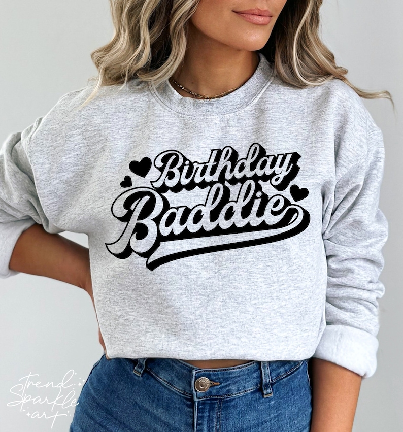 Birthday Baddie SVG, PNG, Birthday Queen Svg, Birthday Squad Svg ...