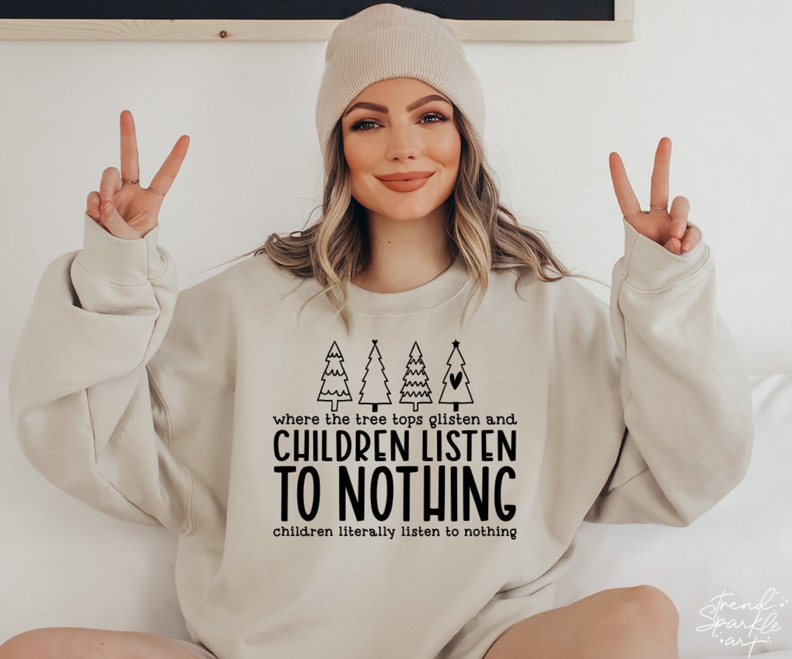 Children Listen to Nothing SVG PNG Tree Tops Glisten Svg - Etsy