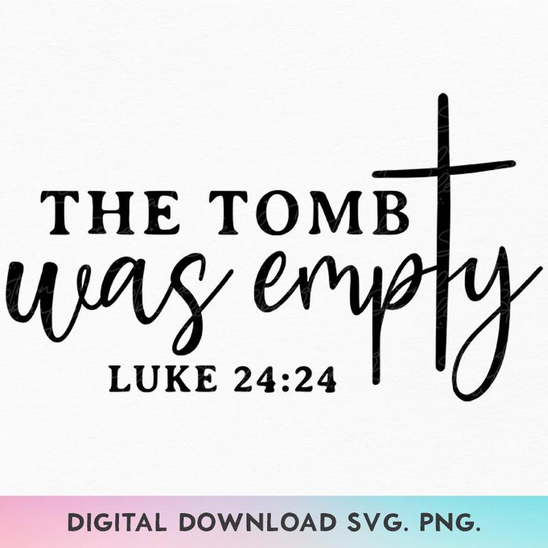 Empty Tomb Svg - Etsy