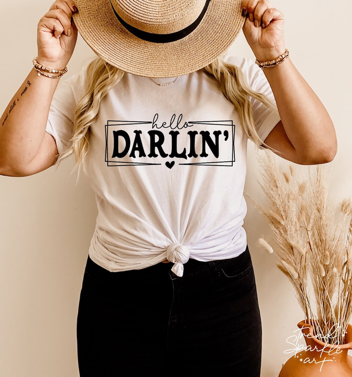 Hello Darlin' SVG PNG Hello Darling Svg Darling Svg - Etsy