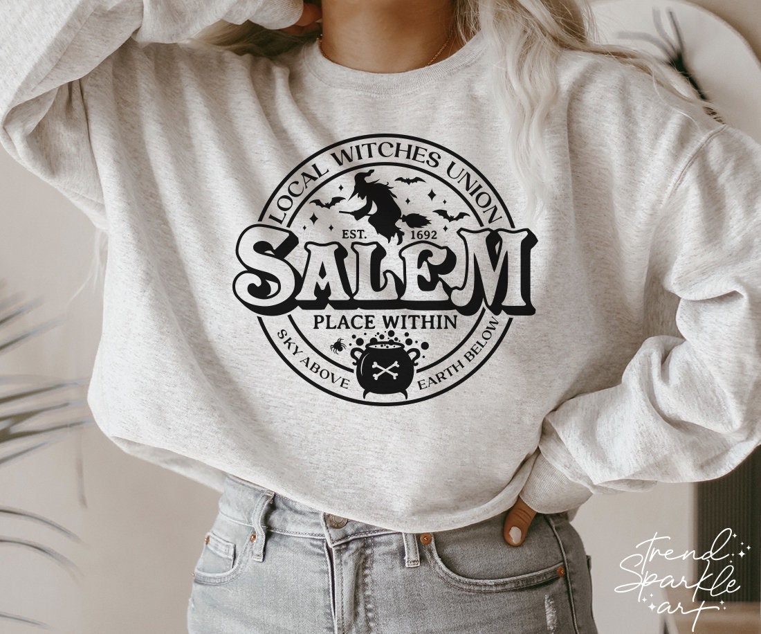 Local Witches Union Salem SVG PNG Halloween Svg Halloween - Etsy