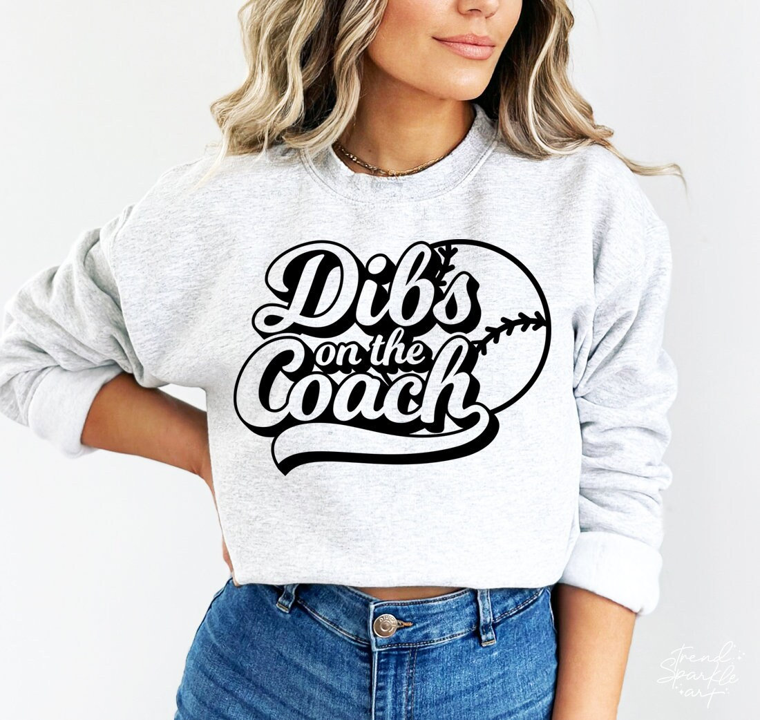 Dibs on the Coach Baseball SVG, Baseball Coach Svg, Baseball Coach’s ...