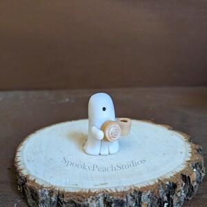 Cinnabon Boo Cinnamon Roll Coffee Sheet Ghost Mini Handmade - Etsy