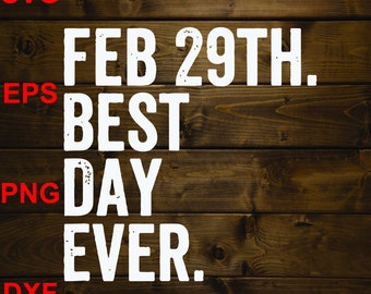 Leap Day Svg - Etsy