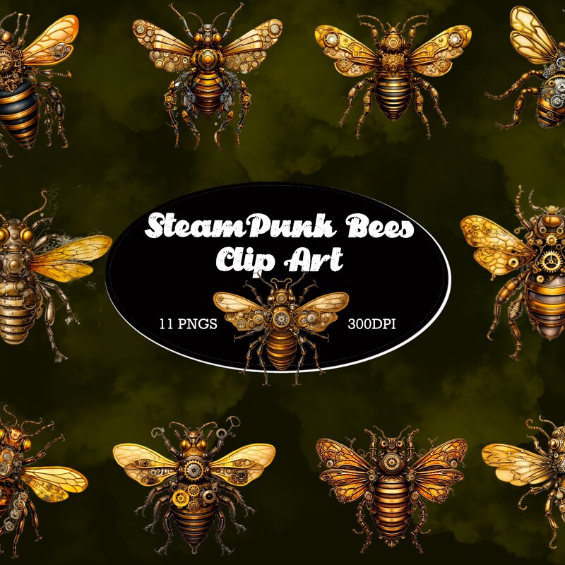Steampunk Bee - Etsy