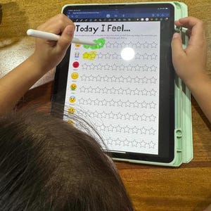 11 Feeling Emotions Emoji Check in Printable Worksheet for Kids ...