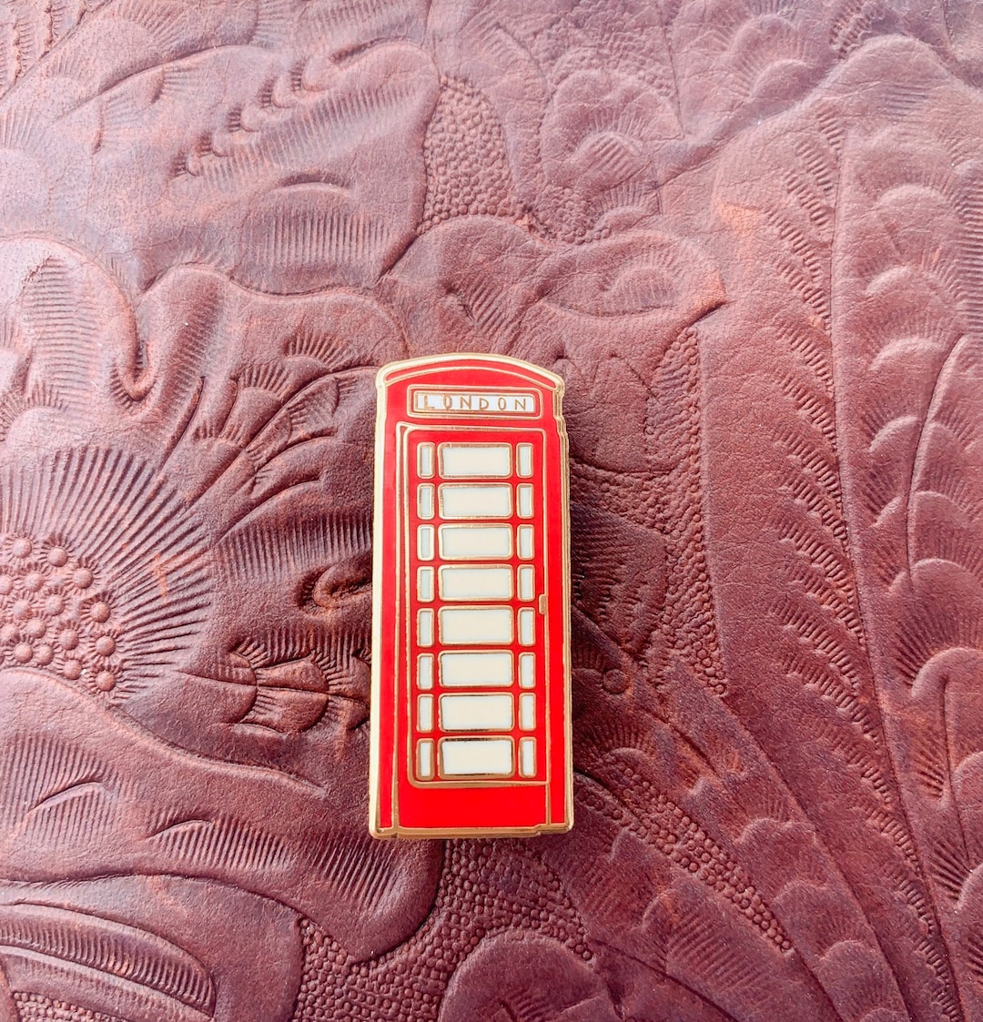 London Travel Enamel Pin - Etsy