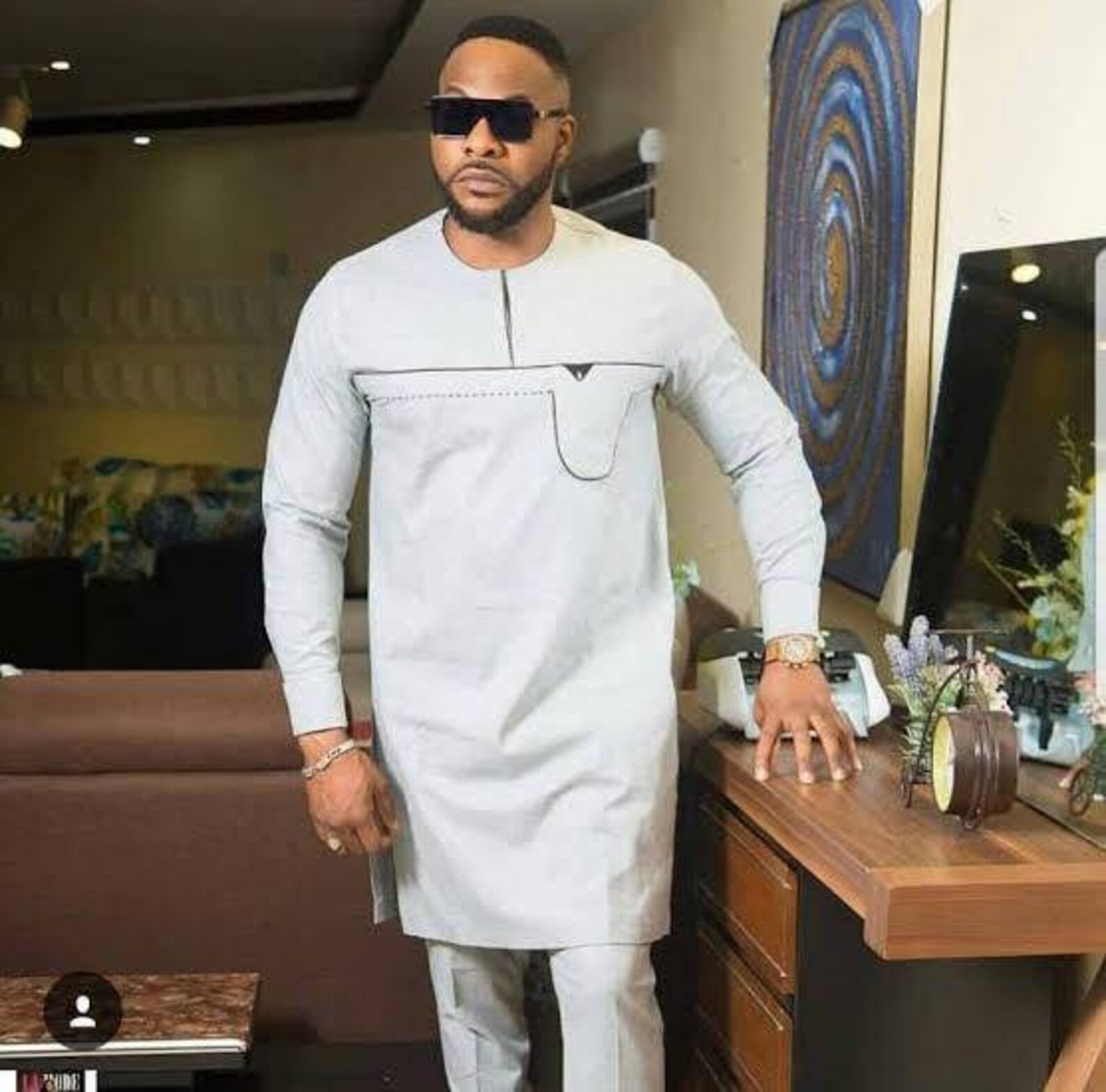 Jaye African Men Clothing 2 Piece Outfit/ Wedding Suit/groom - Etsy